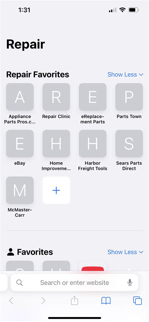 Ios Mobile Safari Lost All The Bookmarked Favorite Icons Ask Different