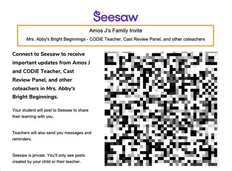 Qr Code Troubleshooting Seesaw Help Centre