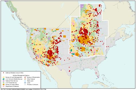 Uranium Mining Map