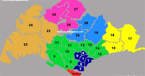 Daniel Choy Singapore Postal Codes And District Relation