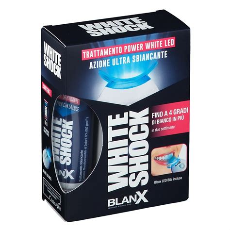 Blanx White Shock Trattamento Sbiancante + Led Bite