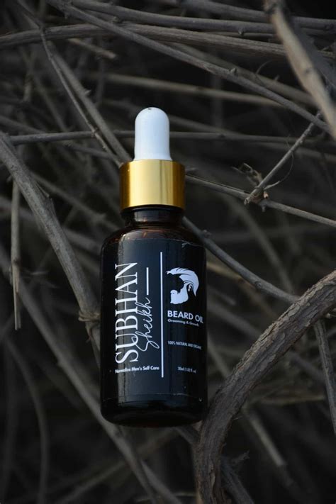 Organic Beard Growth And Grooming Oil By Subhan Sheikh
