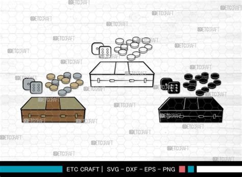 Backgammon Svg Backgammon Silhouette Graphic By Pixel Elites