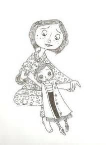 Coraline Other Mother Coloring Pages A Coloring Page Of Coraline