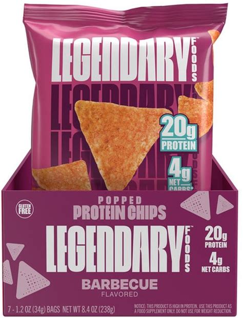 Barbeque Popped Protein Chips