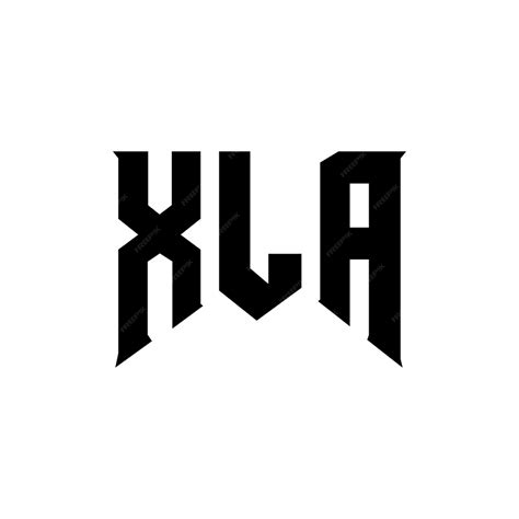Xla 字母標誌設計 科技公司 Xla 標誌設計 黑白色配色 Xla 標誌 Xla 矢量 Xla 設計 Xla 象徵 Xla 文字體 Xla