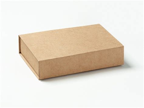 Sample Natural Kraft A6 Shallow No Magnet T Box No Ribbon Single