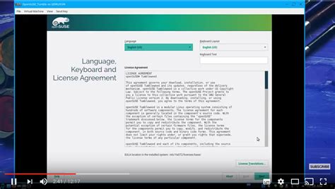 Cooking With Linux Installing Opensuse Tumbleweed Cooking With Linux