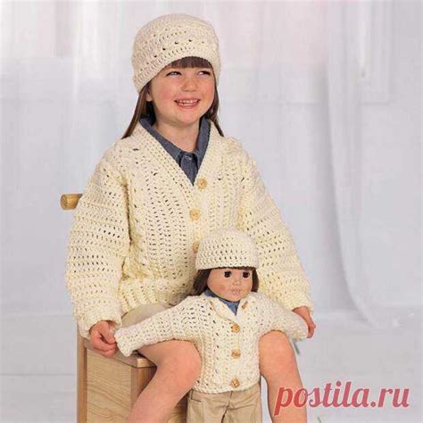 Одежда для куклы вязание на спицах описание с фото техника выполнен Домашние идеи и советы