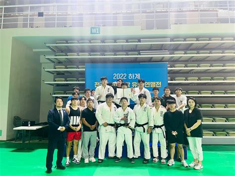 제103회 전국체육대회 세한대학교 유도부 대회결과보고 스포츠건강관리학과 세한대학교
