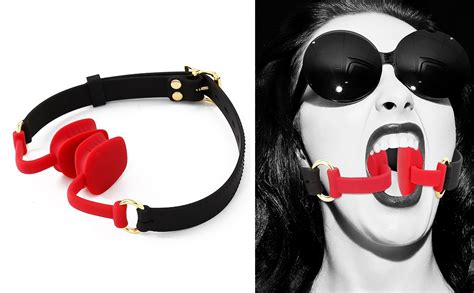 Harness Gag Silicone Spreader Bdsm Open Mouth Gags For