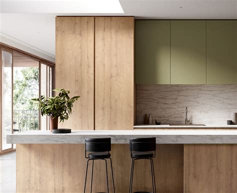 Planked Urban Oak Natural Benchtops Compact Laminate