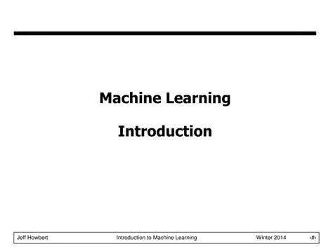 PPT Machine Learning Introduction PowerPoint Presentation Free