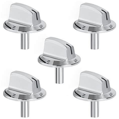 5 Packs Upgrade 5304525746 Long Stem Stove Knobs Replacements