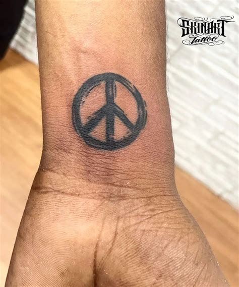 81 Impressive And Alleviating Peace Wrist Tattoo Designs Ink Of