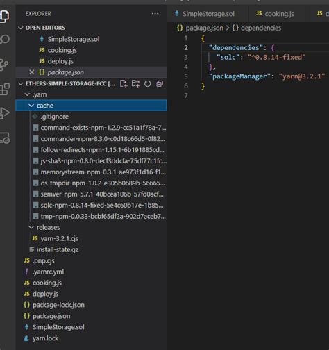 Nodemodules Folder Was Never Created In Yarn · Smartcontractkit Full