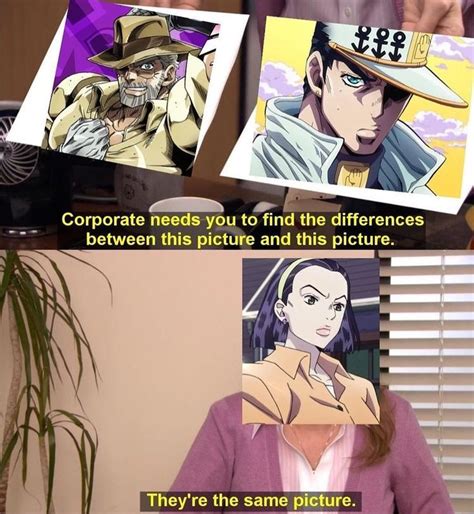Pin By Sunny R On Jojo Art Memes Jojo Bizzare Adventure Jojo Memes