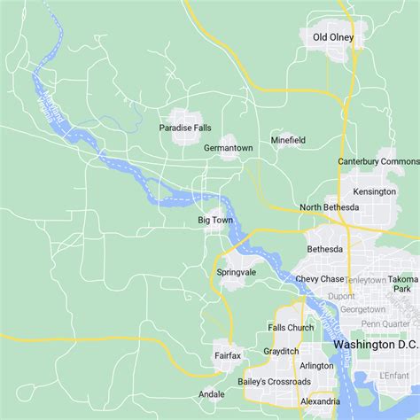 Google Maps Style Fallout 3 Map R Fo3