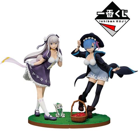 Re Zero Ichiban Kuji Emilia Rem Ichiban Re Zero Starting Life In Another World Emilia Rem