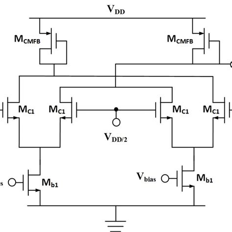 The Common Mode Feedback Used To Set Output Voltage Download Scientific Diagram