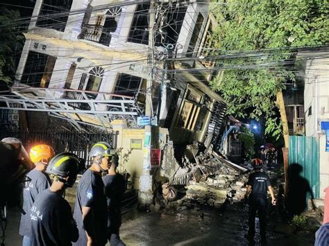 မန္တလေးမြို့၊ မဟာအောင်မြေမြို့နယ်တွင် မိုးရွာသွန်းပြီး ငလျင်ကြောင့်ပ