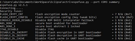 Flash Encryption And Debug On Eclipse With Jtag Jlink On Esp Idf V41