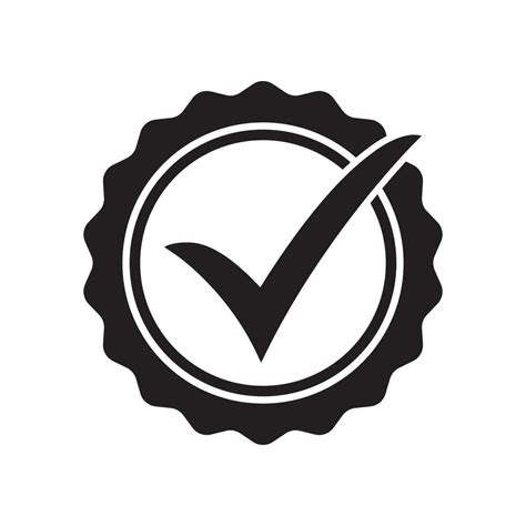 Quality Guarantee Icon Check Mark In Seal Icon 34104032 Vector Art At Vecteezy