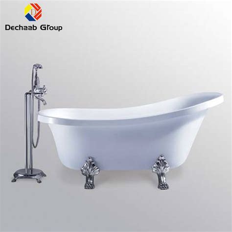Home Decoration One Piece Bathtub With Water Saving Type Shower Tub