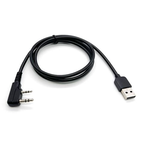 Chaxin Usb Programming Cable High Speed 2 Pins Plug Usb Programming Cable Driver Cd For Tyt Dmr