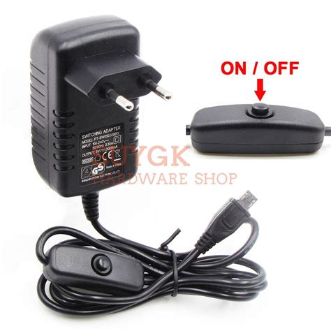 5v3a 5v 3a raspberry pi 3 model b plus power adapt vicedeal