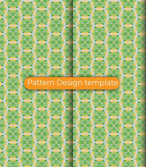 Premium Vector Pattern Design Template