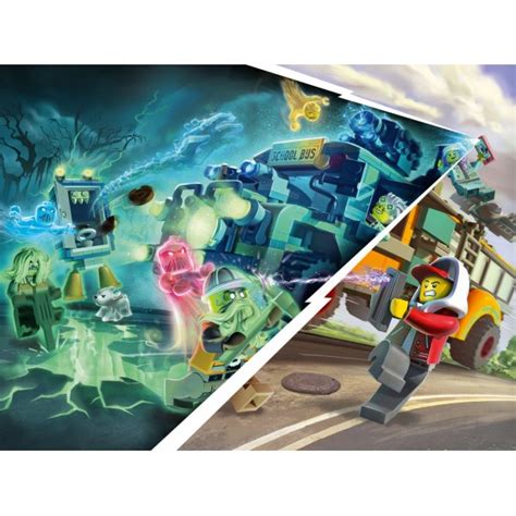 Лего Конструктор LEGO Hidden Side 70423 Автобус охотников за ...