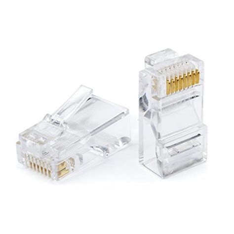 Конектор Atcom 3796 Rj45 100 шт уп купить в Киеве и Украине Mounblan