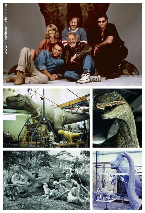 Stan Winston School On X Jurassic Park Book Jurassic Park Poster