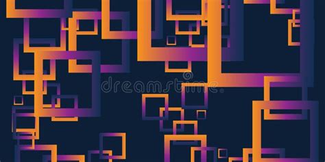 dark abstract geometric background design many colorful random placed