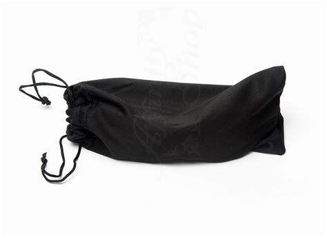 Glasses Pouch Eyewear Microfiber Protector Pouch Black
