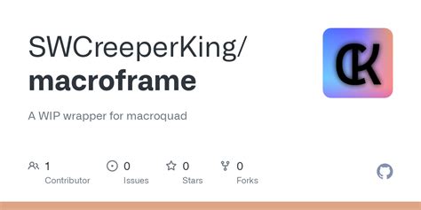 Github Swcreeperkingmacroframe A Wip Wrapper For Macroquad