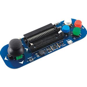 BBCZ GAMEPAD Micro Bit Gamepad Module With Joystick Buttons At Reichelt Elektronik
