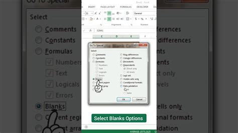 How To Delete Blank Cells In Excel Youtube