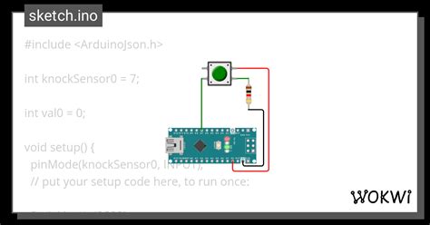 Arduino Json Test Wokwi ESP32 STM32 Arduino Simulator