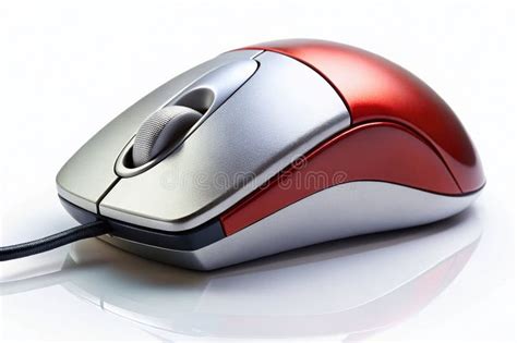 Clean And Crisp Computer Mouse Isolated On White Perfect For Product Photography Graphic Design