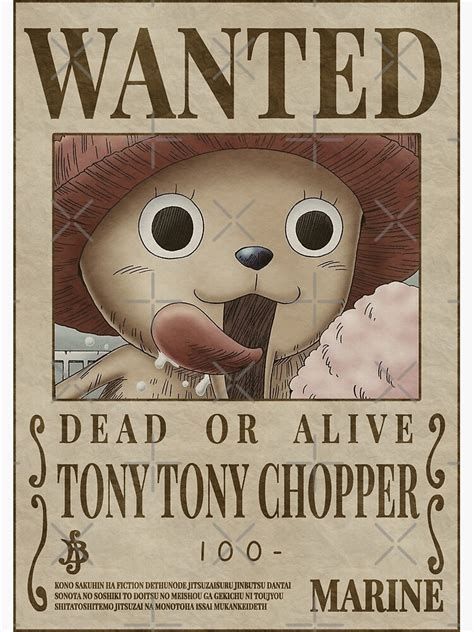 One Piece Chopper Wanted