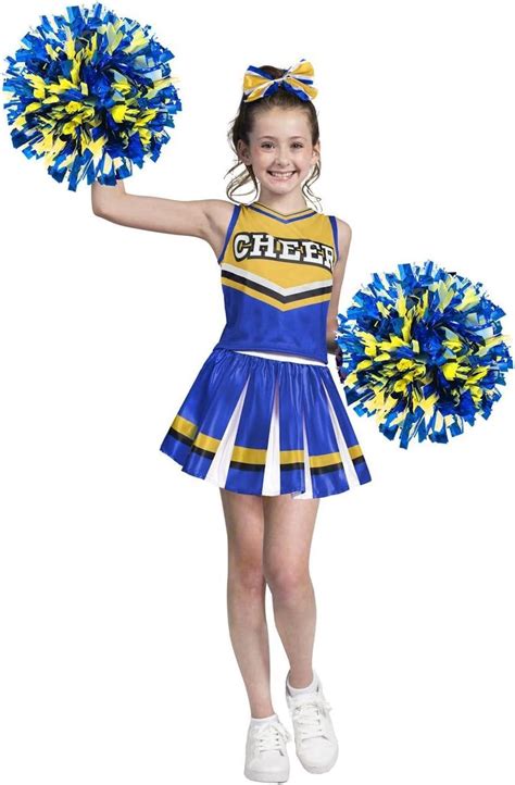 Spooktacular Creations Girl Cheerleader Costume Halloween Cute Cheer