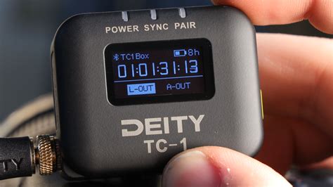 How To Set Up Timecode On The Eos R5 C And C400 Deity Microphones