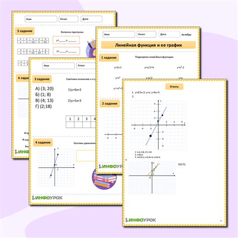 Рабочий лист по алгебре для 7 класса Тема «Линейная функция и ее график