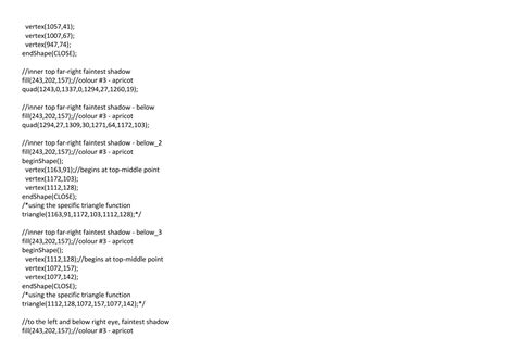 geometric art processing code ppt