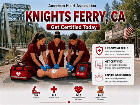 Cpr Bls Acls And Pals Classes Near Knights Ferry Ca Safety Training