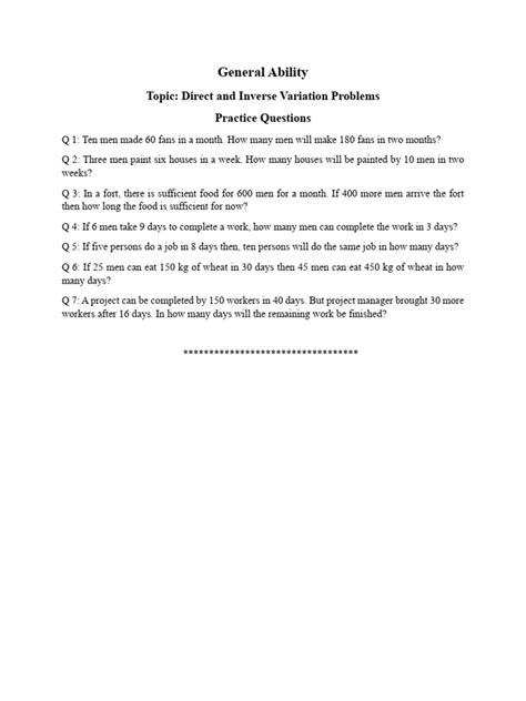 Unitary Method Practice Questions Pdf Sports And Recreation Travel