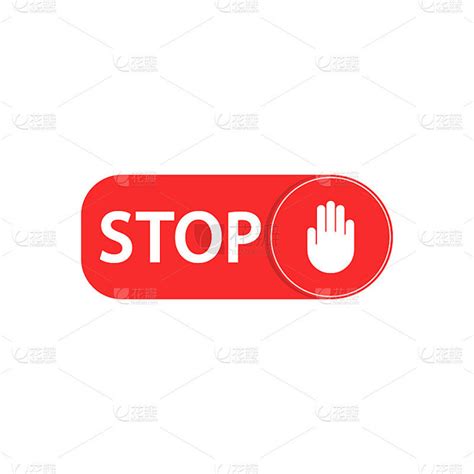 白色背景上没有恐慌图标。矢量图