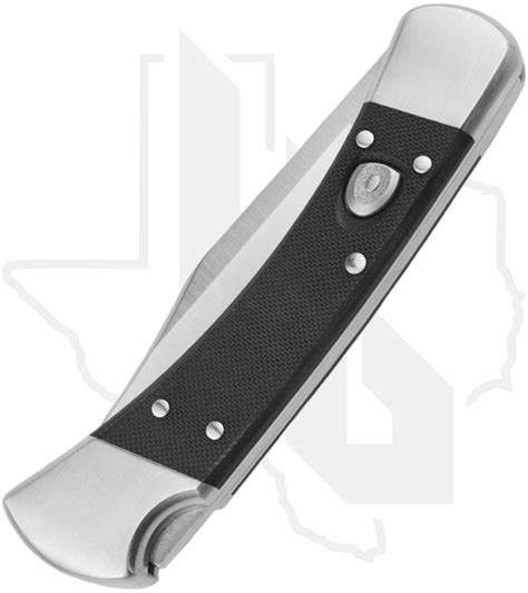 Buck 110 Folding Hunter Auto Elite 0110bksa Black G 10 House Of Blades